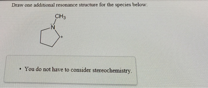 Solved Draw one additional resonance structure for the | Chegg.com