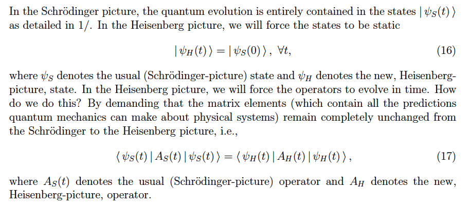 Solved b. Derive the Heisenberg time-evolution equation, or | Chegg.com