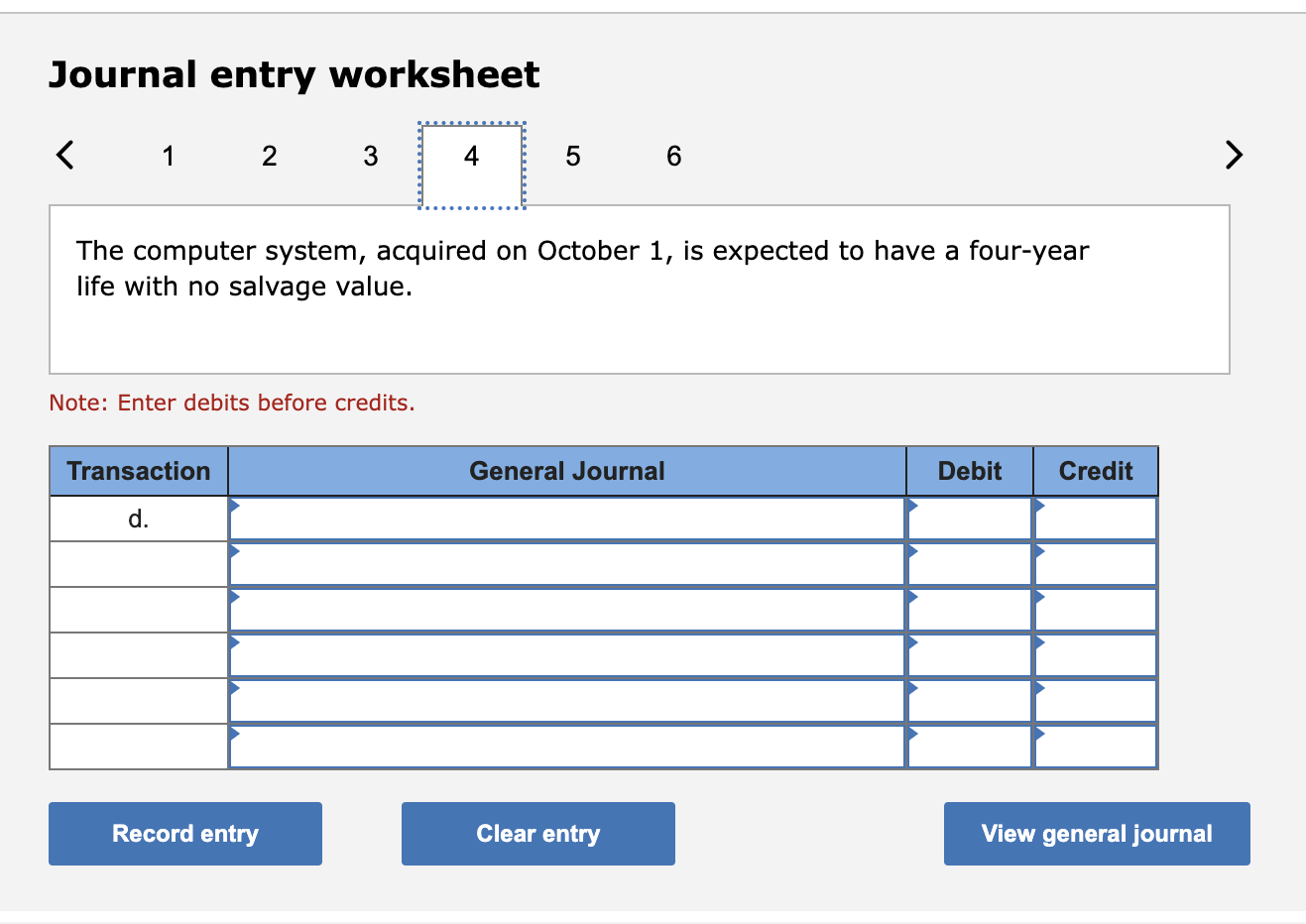Solved Journal entry worksheet Three months have expired | Chegg.com