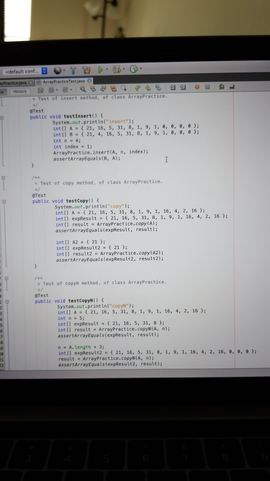 Solved iena Array Practice due: Wednesday, October 17 70 | Chegg.com