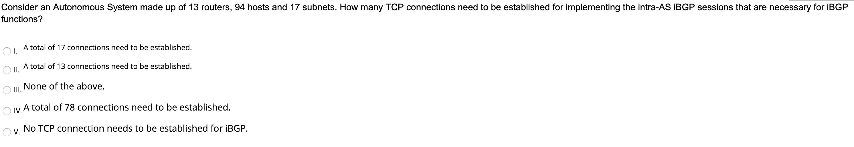 Consider an Autonomous System made up of 13 routers, | Chegg.com