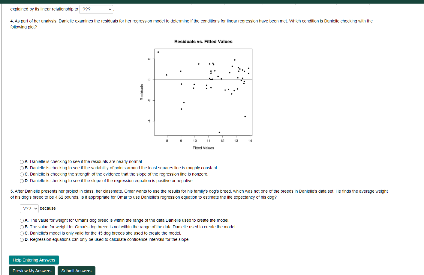 Solved It's a dog's life - The life expectancy of a dog | Chegg.com