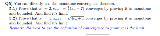 Solved Definition 1 (Subsequence). Let {n}=1 be a sequence, | Chegg.com