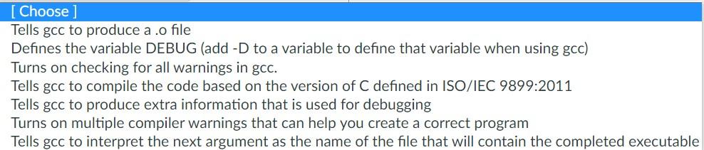 Solved Match the flags passes to the command in the P3 | Chegg.com