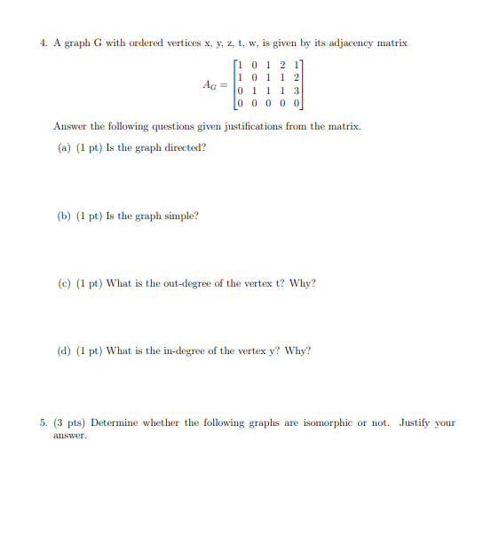Solved 1. A relation R on a finite set X is given by the | Chegg.com