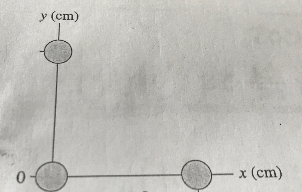 Solved As shown below,two identical coins lie on the X and Y | Chegg.com