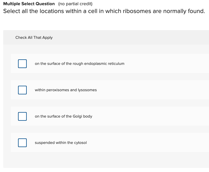 Solved Multiple Select Question (no partial credit) Select | Chegg.com