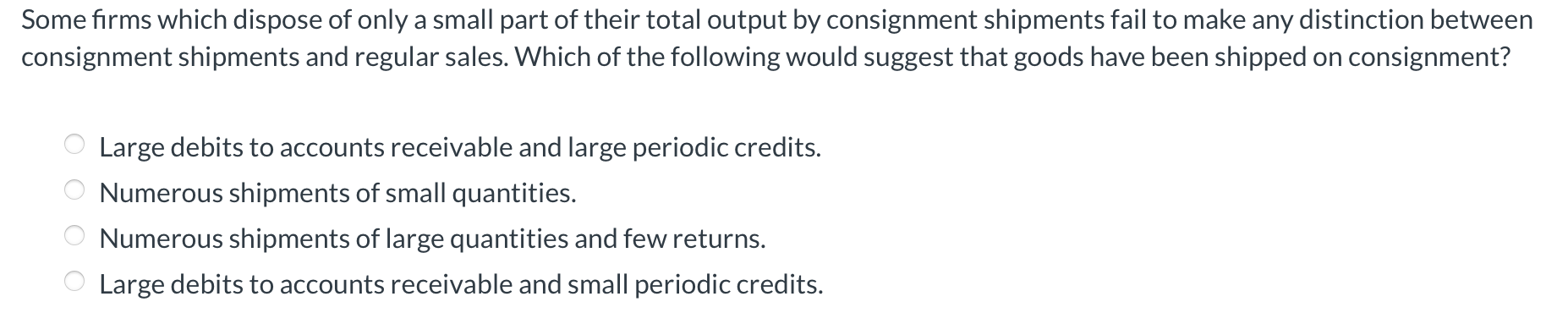 Solved Some firms which dispose of only a small part of | Chegg.com
