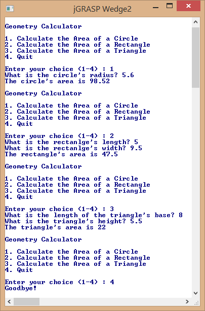 Solved JAVA: Design a Geometry class with the following | Chegg.com