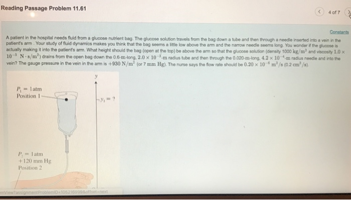 Solved Reading Passage Problem 11.61 4 of 7 Constants A | Chegg.com
