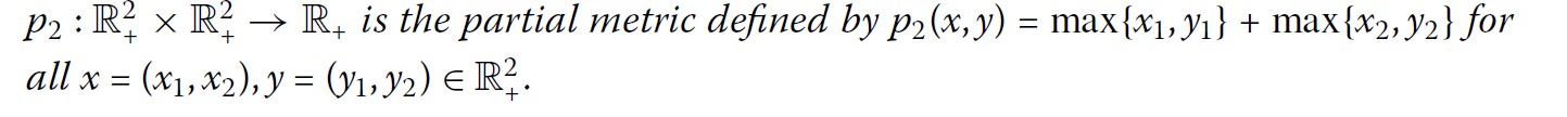 Solved According to [9], a partial metric on a (nonempty) | Chegg.com
