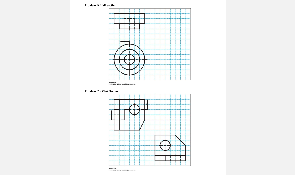 Solved Problems A-C: For each figure below, perform all of | Chegg.com
