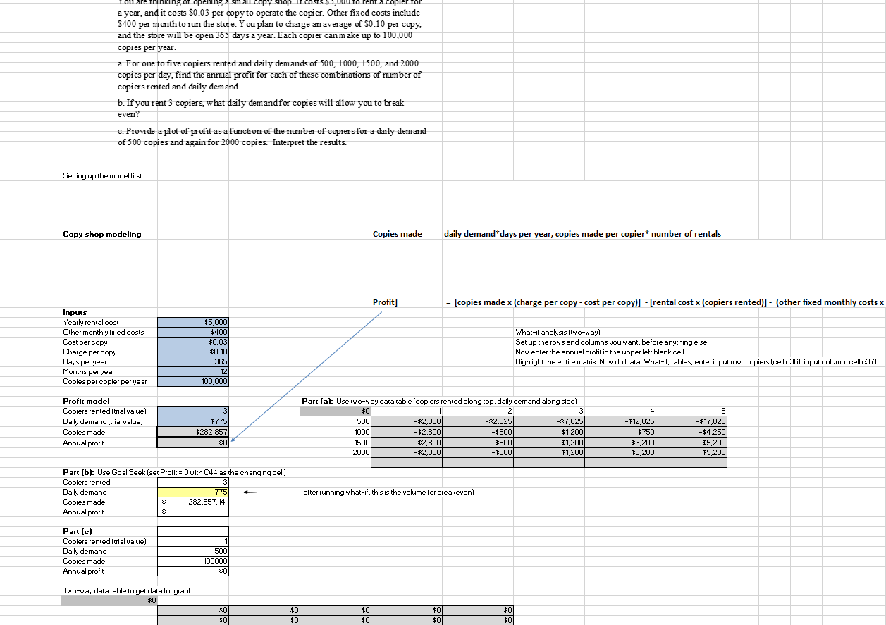 Solved Please Help With The Excel Portion Of These Problem 