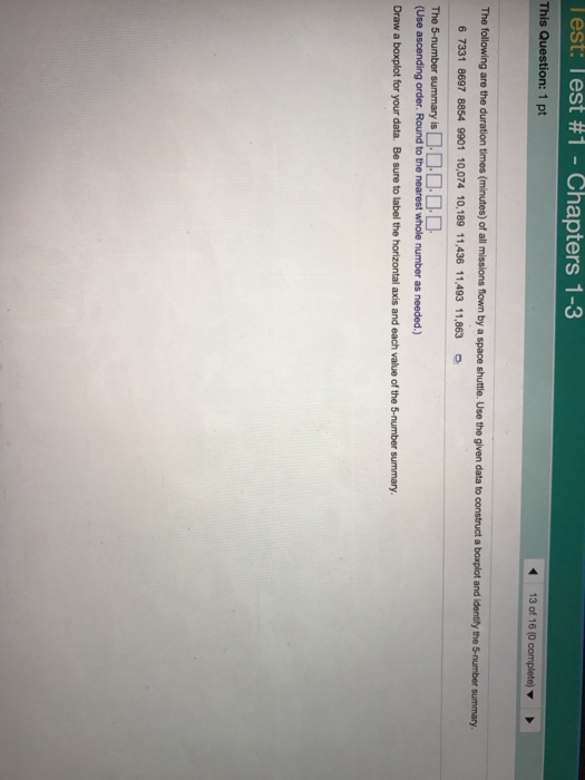 Solved The following are the duration times (minutes) of all | Chegg.com