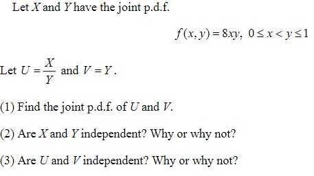 Solved Let X and Y have the joint p.d.f. f(x,y)=8xy,0≤x | Chegg.com