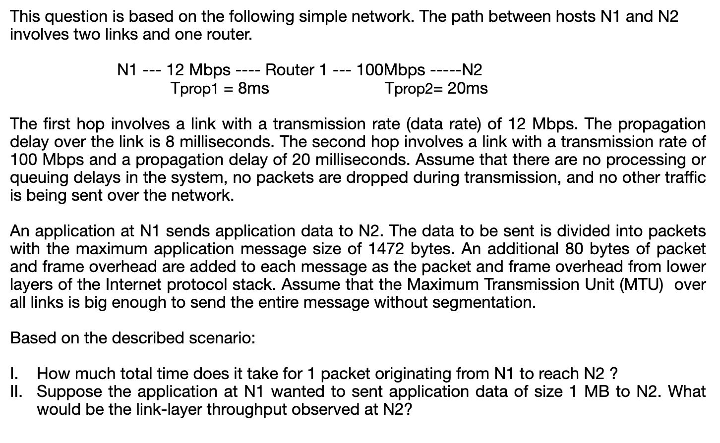 Solved This question is based on the following simple | Chegg.com