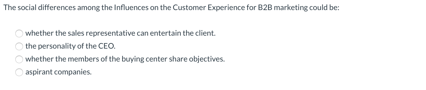 Solved Which of the following is NOT one of the important | Chegg.com