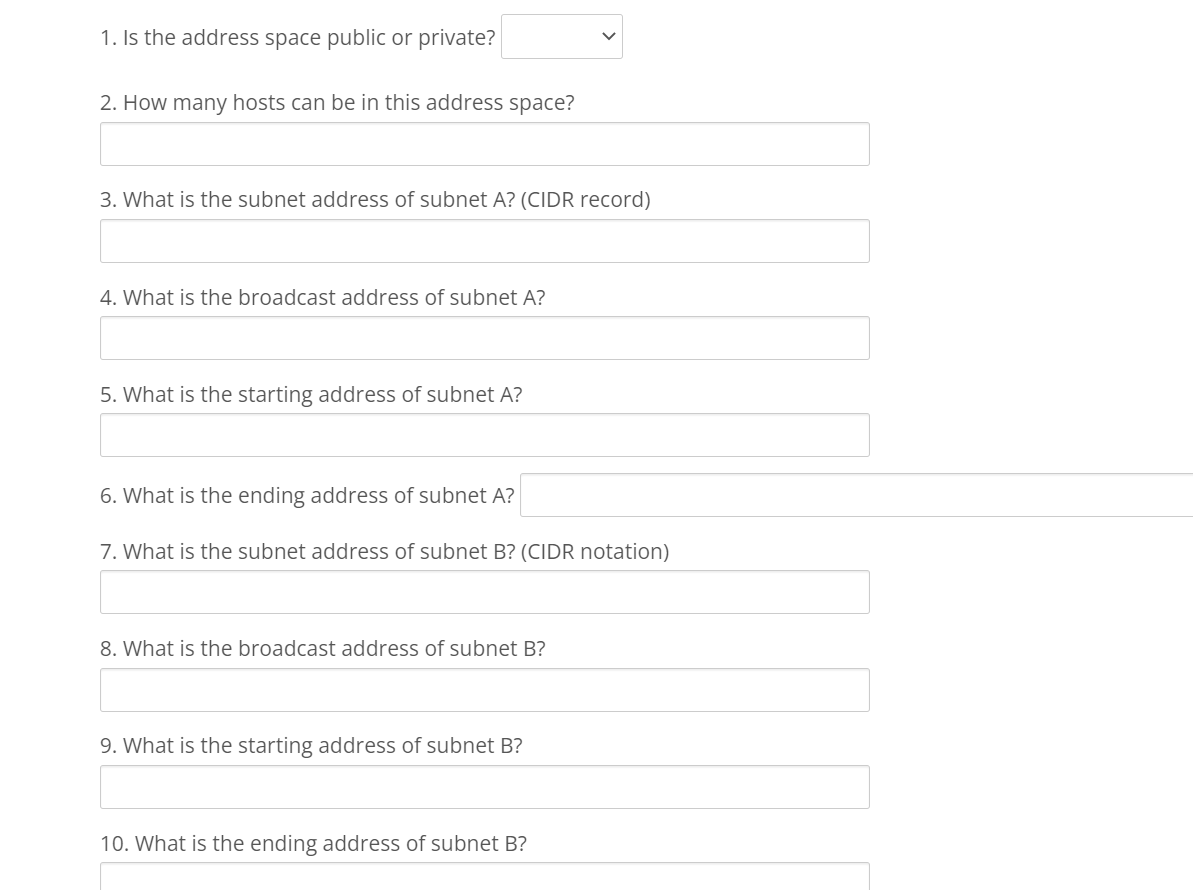 Solved Look at the router and the two attached subnets ( A | Chegg.com