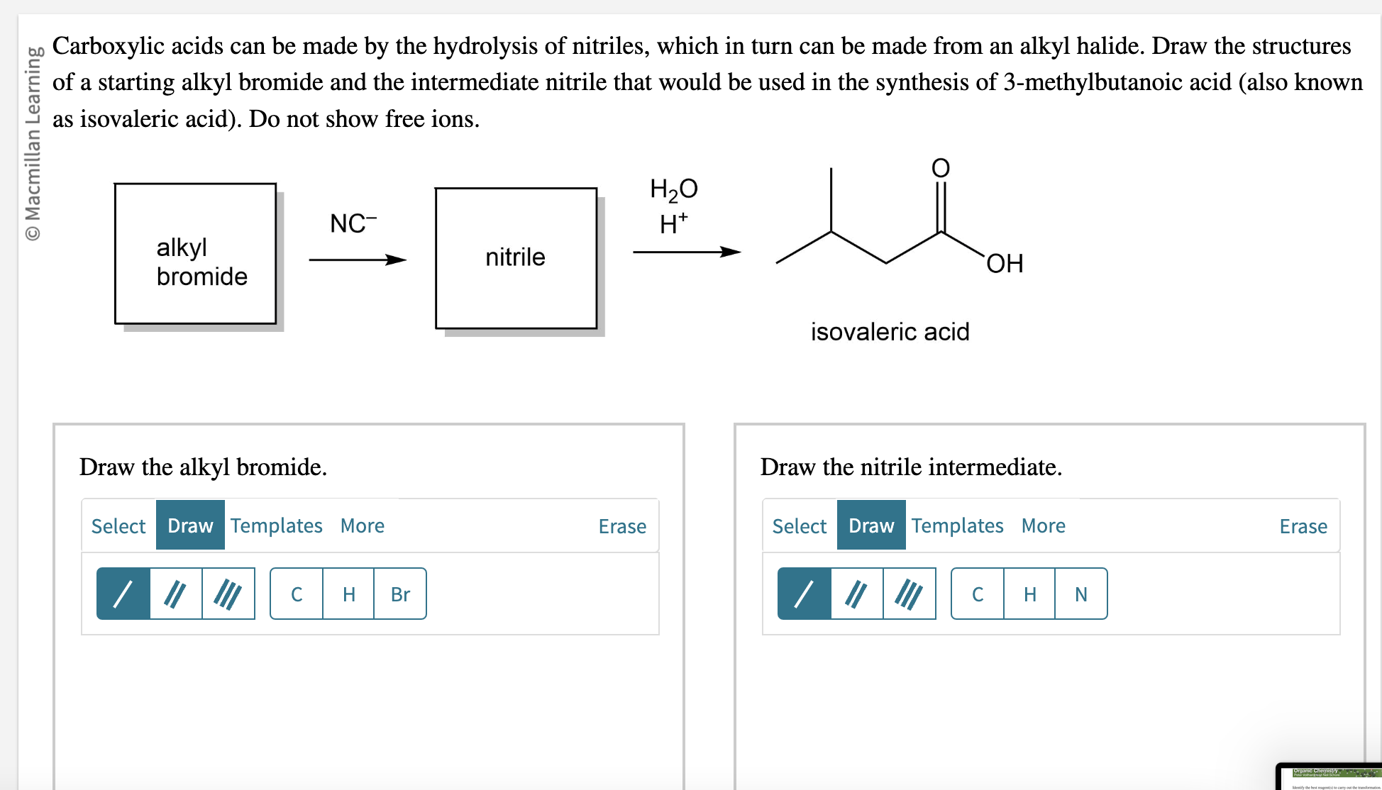 Carboxylic Acids Can Be Made By The Hydrolysis Of Nitriles