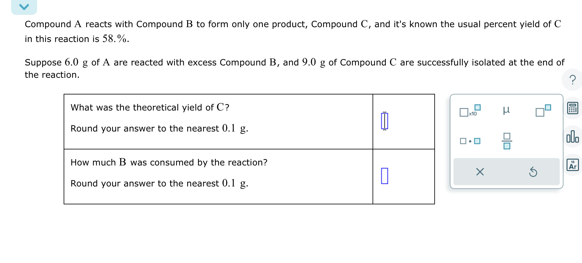 Solved Compound A reacts with Compound B to form only one | Chegg.com