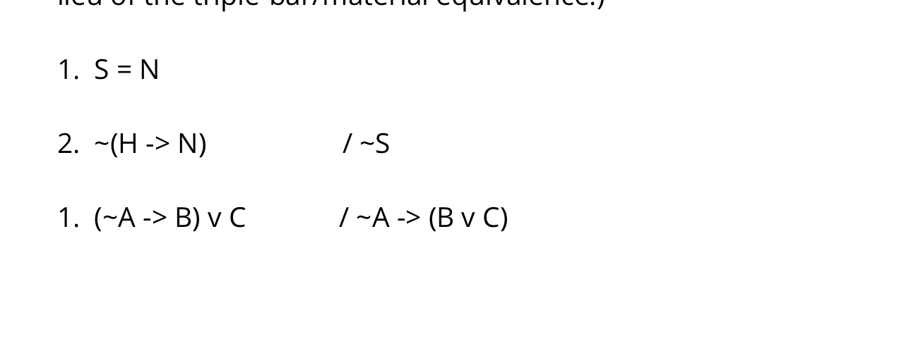 Solved Perform a proof of validity for the following two | Chegg.com