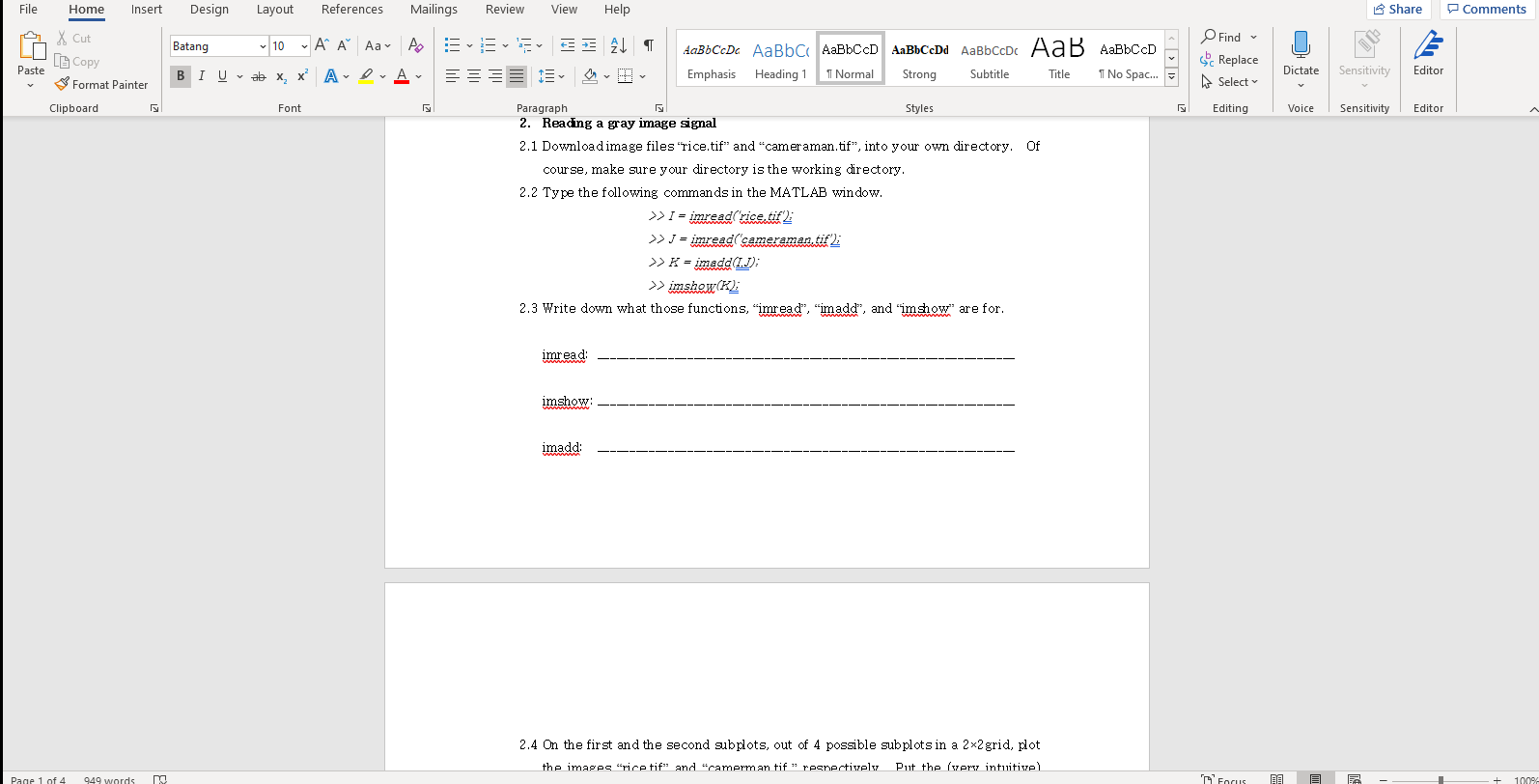 Solved File Home Insert Design Layout References Mailings | Chegg.com