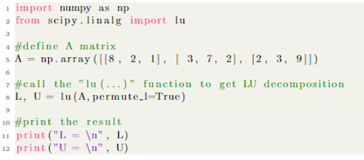 Solved 1010 A Determine The Lu Decomposition Without 