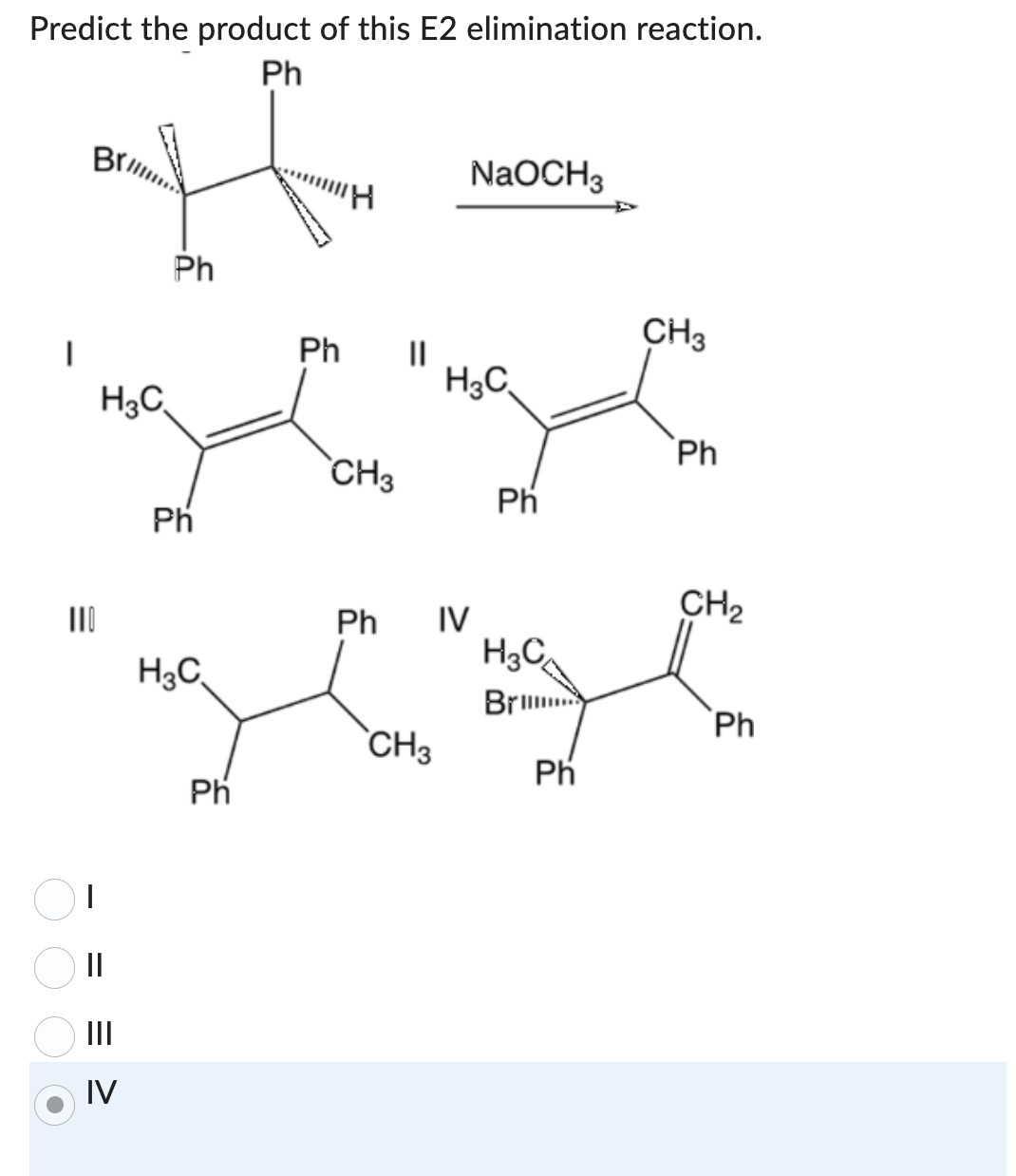 Solved Predict the product of this E2 ﻿elimination | Chegg.com