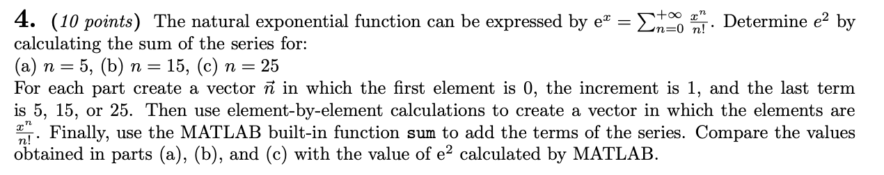 Solved In Matlab Matlab Matlaball Commands Should Be 5426