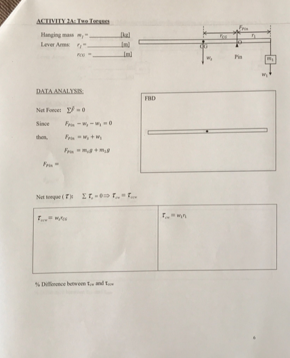 Solved FORCES AND TORQUES IN EQUILIBRIUM I need help with | Chegg.com