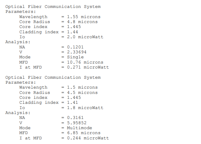 Solved Optical Fiber Communication Optical fibers are | Chegg.com