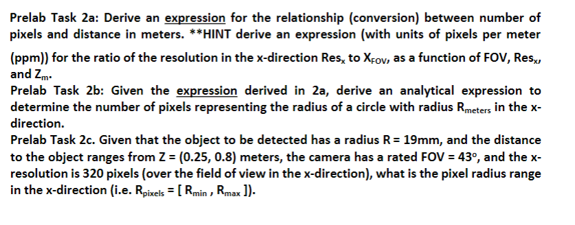 3. Determining the detection radius size Cameras are | Chegg.com
