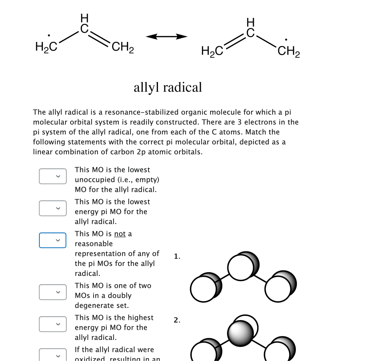 molecular orbital system is readily constructed. | Chegg.com