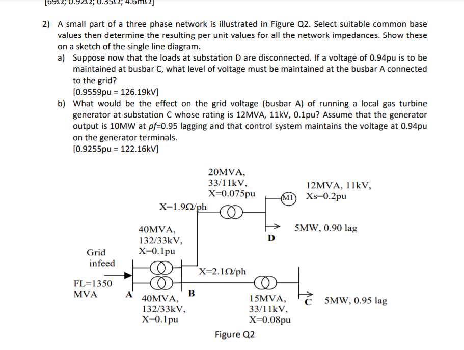 Solved 16952; 0.9282; 0.3582; 4.bms] 2) A small part of a | Chegg.com