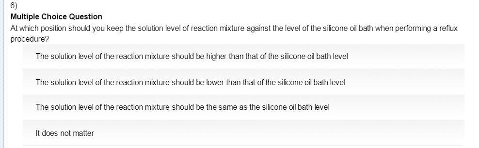 Solved 6) Multiple Choice Question At which position should | Chegg.com