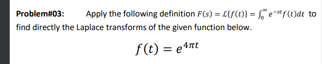 Solved Problem\#03: Apply the following definition | Chegg.com