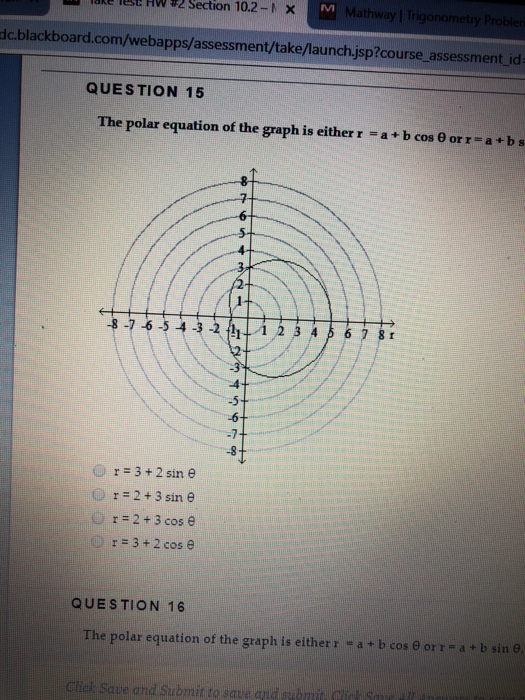 Solved Take Test: Hw #2 Section 10.2- Mathway Trigonometry | Chegg.com