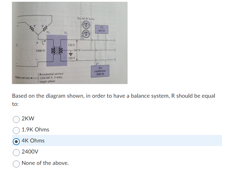 Solved Based on the diagram shown, in order to have a | Chegg.com