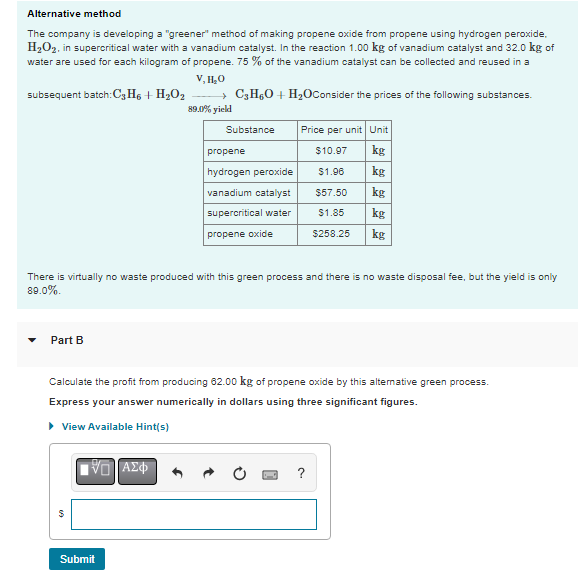 Solved Alternative method The company is developing a | Chegg.com