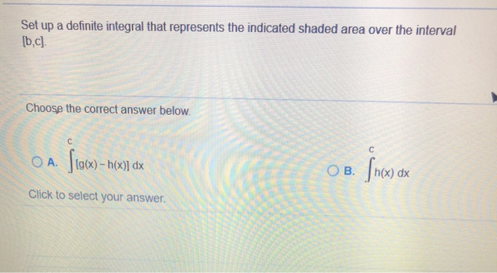 Solved Set up a definite integral that represents the | Chegg.com