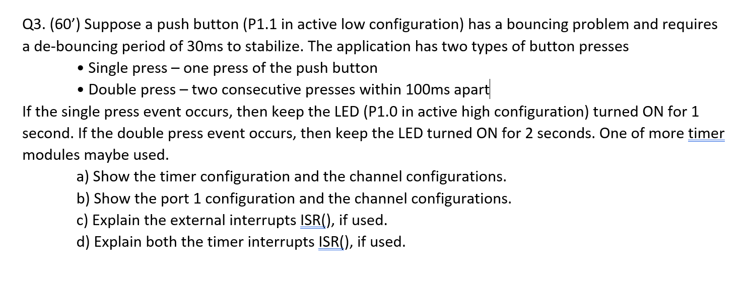 Solved MSP430FR6989 LaunchPad Using C program (code composer | Chegg.com