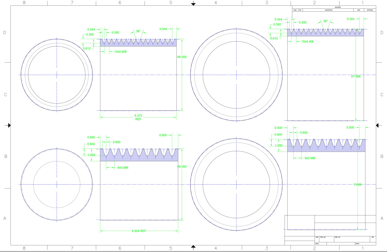 Question ) Please draw a v-belt drawing using | Chegg.com