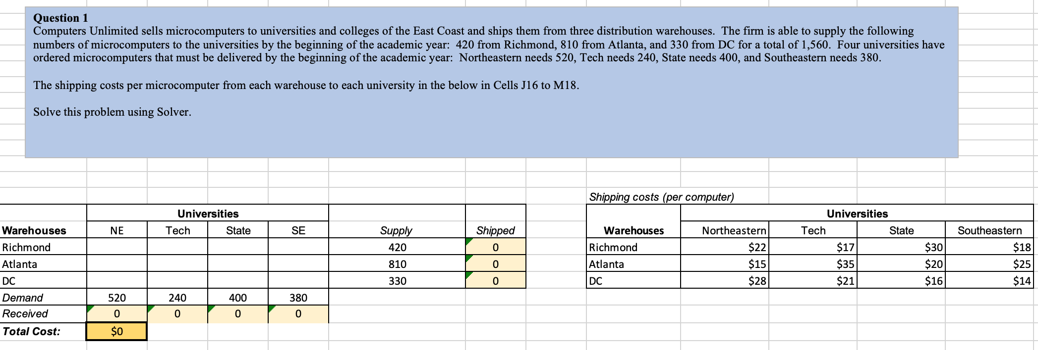 Question 1 Computers Unlimited sells microcomputers | Chegg.com
