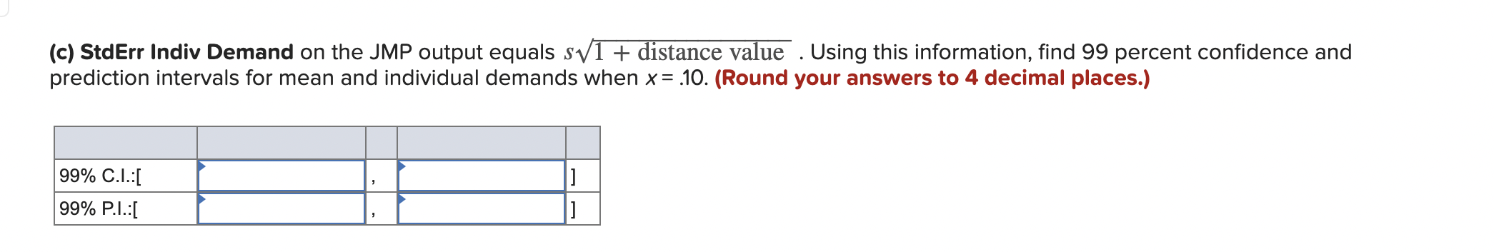 Solved The following partial JMP regression output for the | Chegg.com