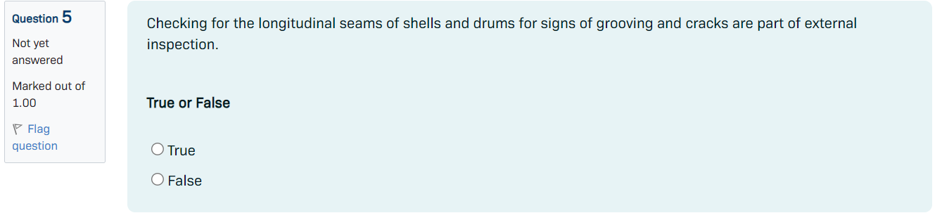 Solved Checking for the longitudinal seams of shells and | Chegg.com