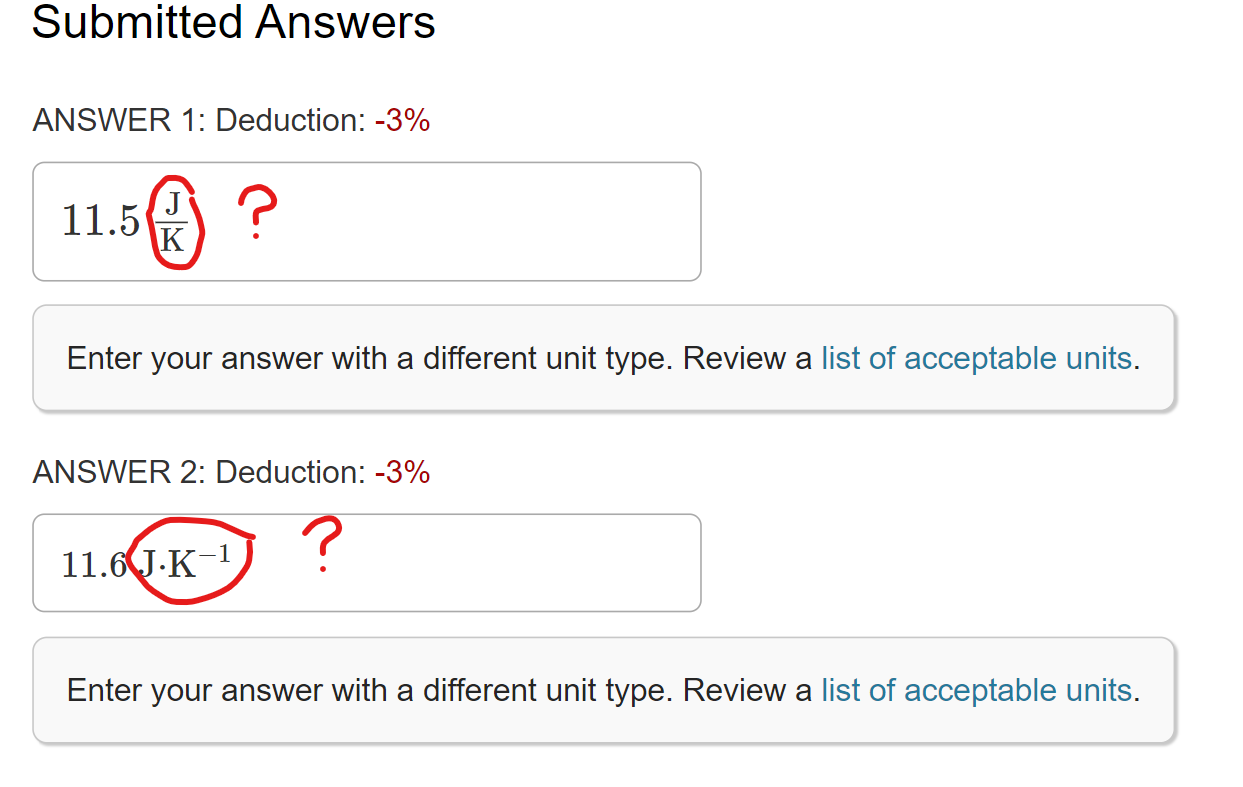 Solved Hello can someone help me with units on this | Chegg.com