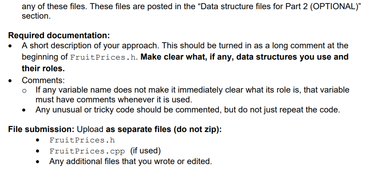 Solved You are to implement a C++ class that can read text | Chegg.com