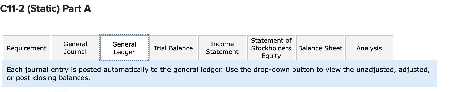 C11-2 (Static) Recording Daily and Adjusting Entries, | Chegg.com