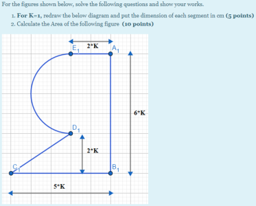 Solved For the figures shown below, solve the following | Chegg.com