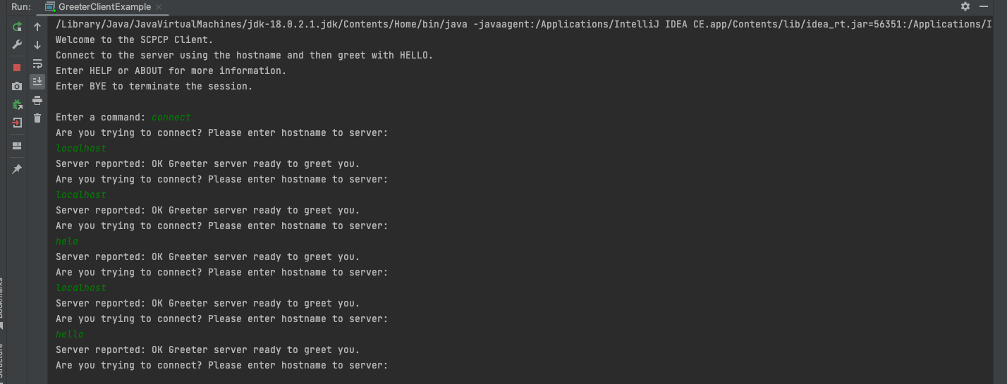 Solved When we run the program and enter the commands, the | Chegg.com
